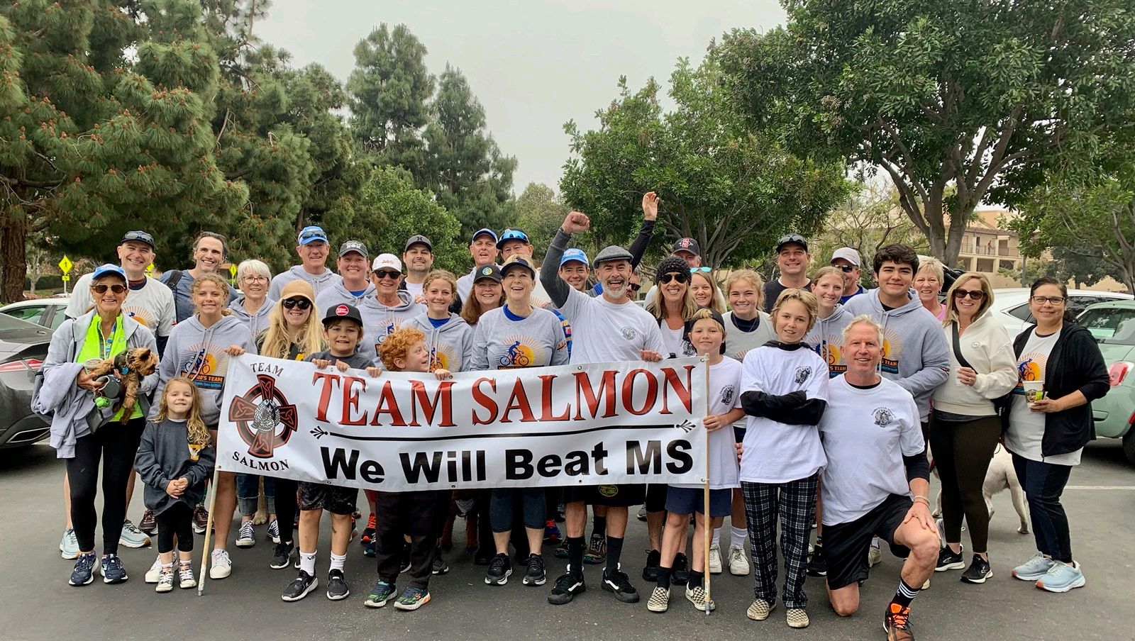 Howard's Team Record Turnout for 2023 Walk MS Carlsbad - Howard's Team