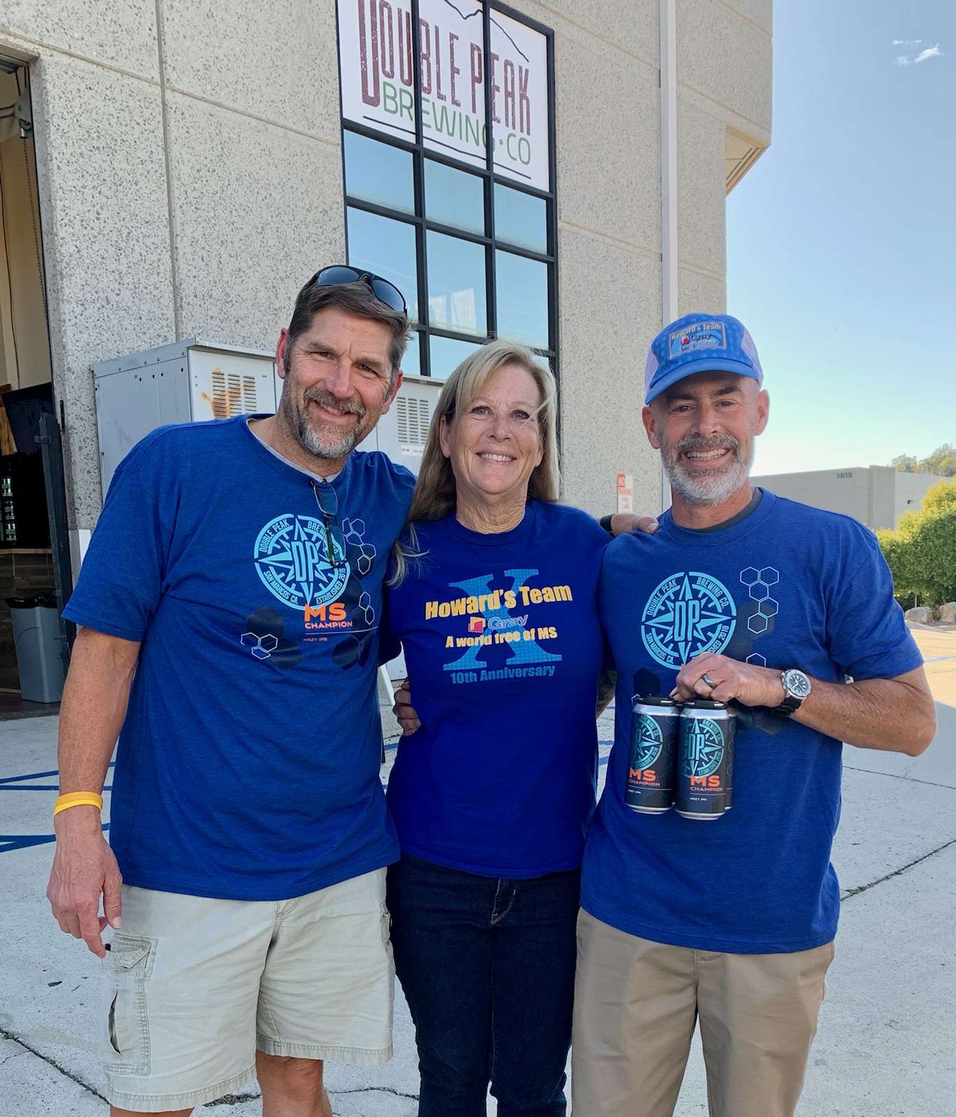 Howard's Team - Double Peak Brewing introduces new beer - The MS Champ ...